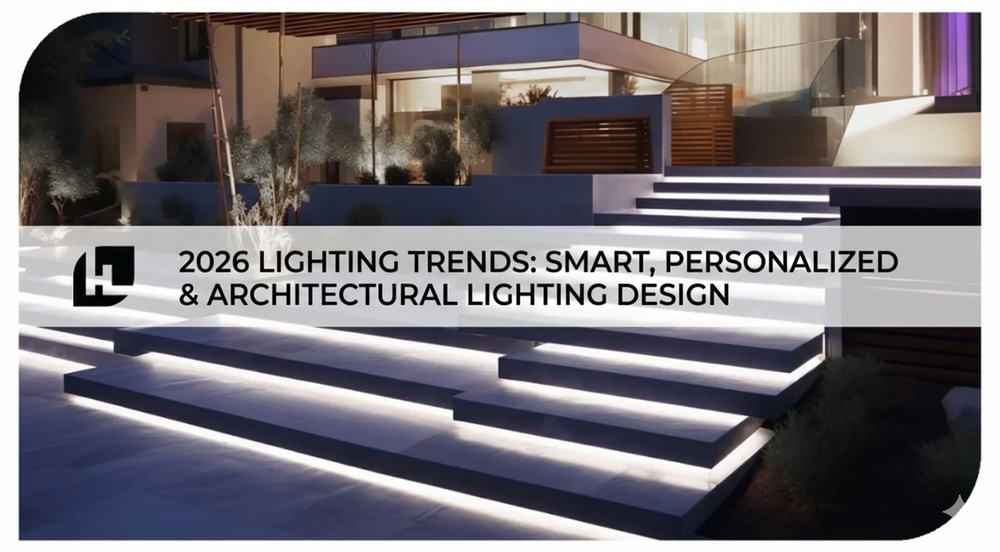2026 Lighting Trends: Smart, Personalized & Architectural Lighting Des