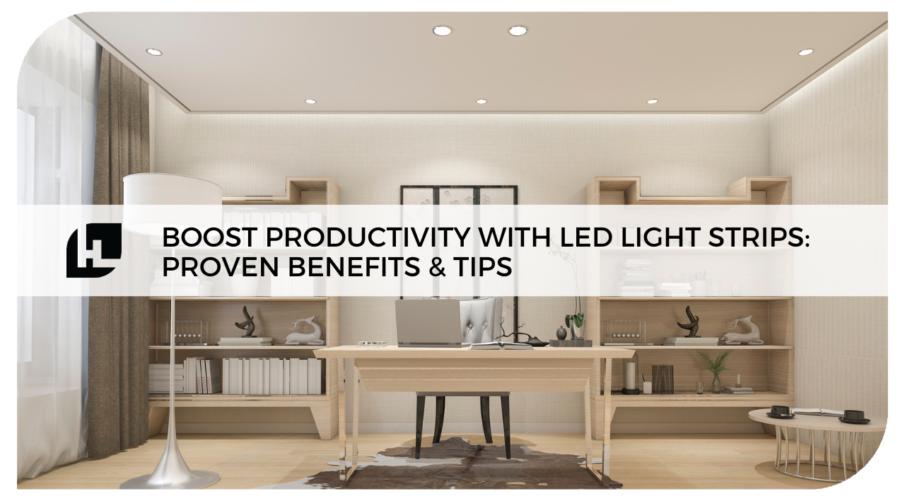 Boost Your Productivity Using Proven Reasons with LED Lighting | HitLi