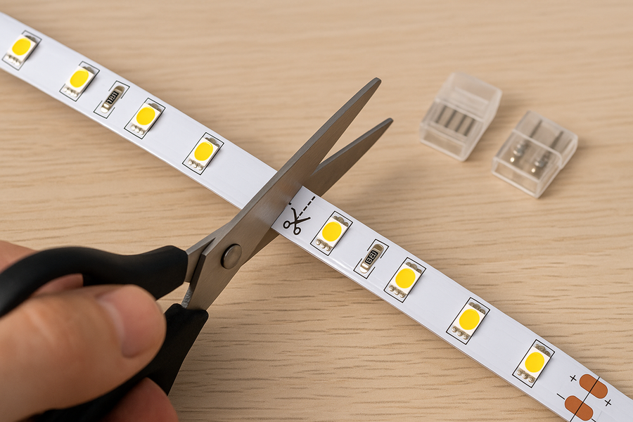 Can You Cut LED Strip Lights? A Complete DIY Guide