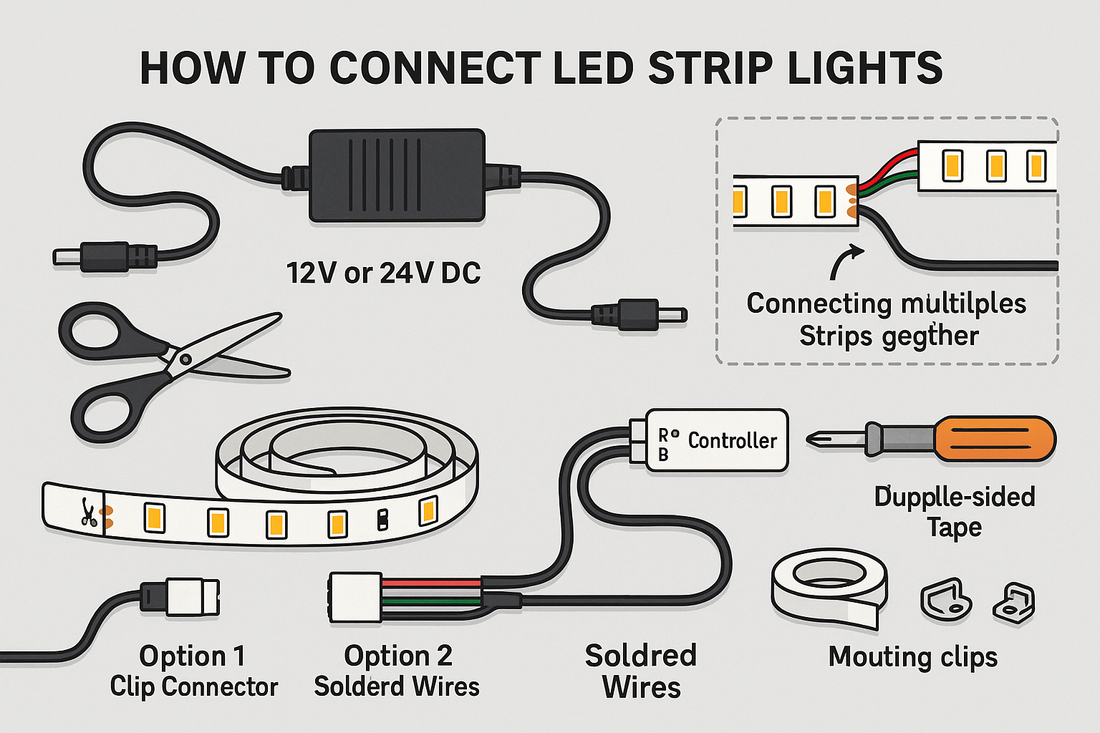 How to Connect LED Strip Lights: A Complete Step-by-Step Guide