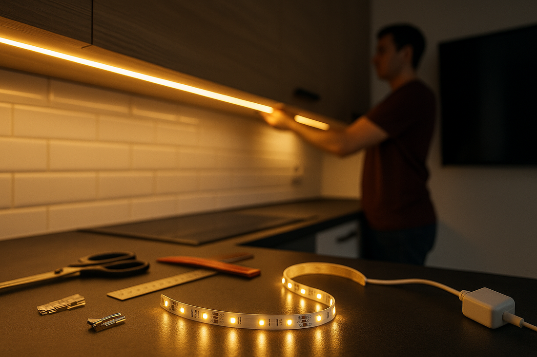 How to Install LED Strip Lights | Easy DIY Guide for Any Surface