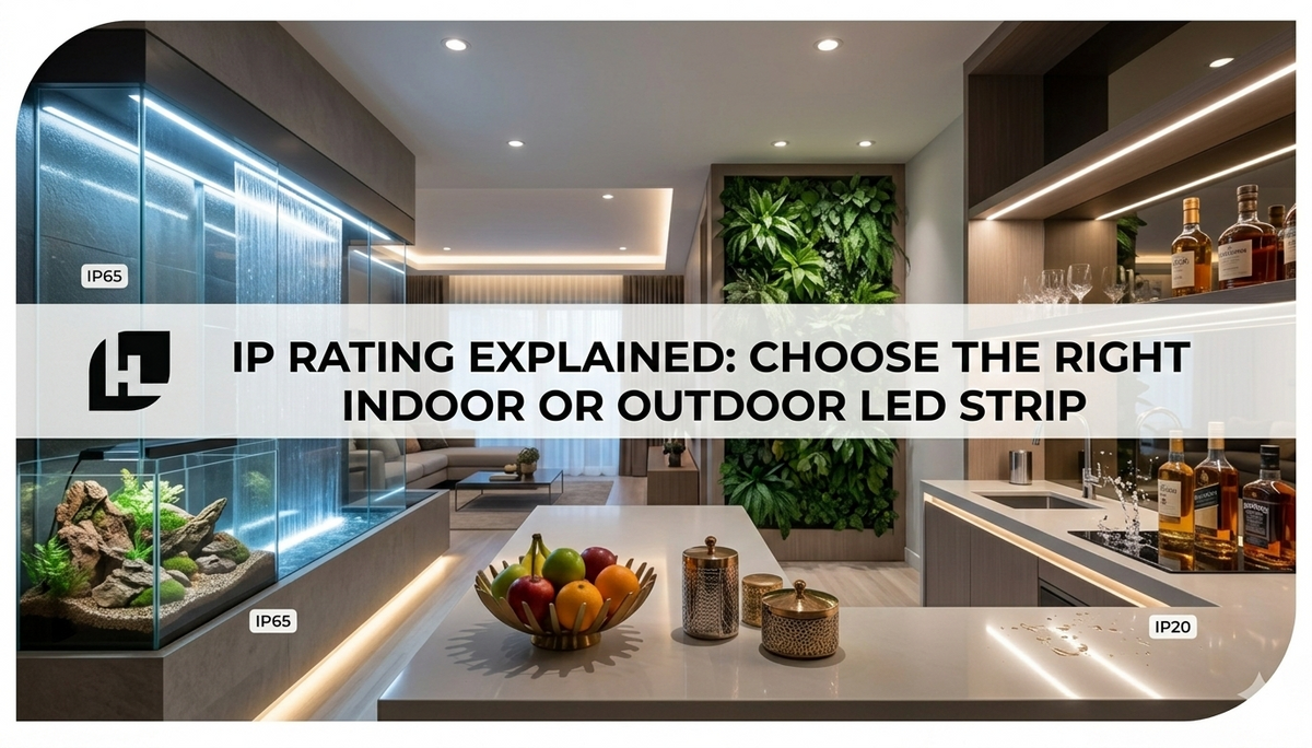 IP Rating Explained: Choose the Right Indoor or Outdoor LED Strip (IP2