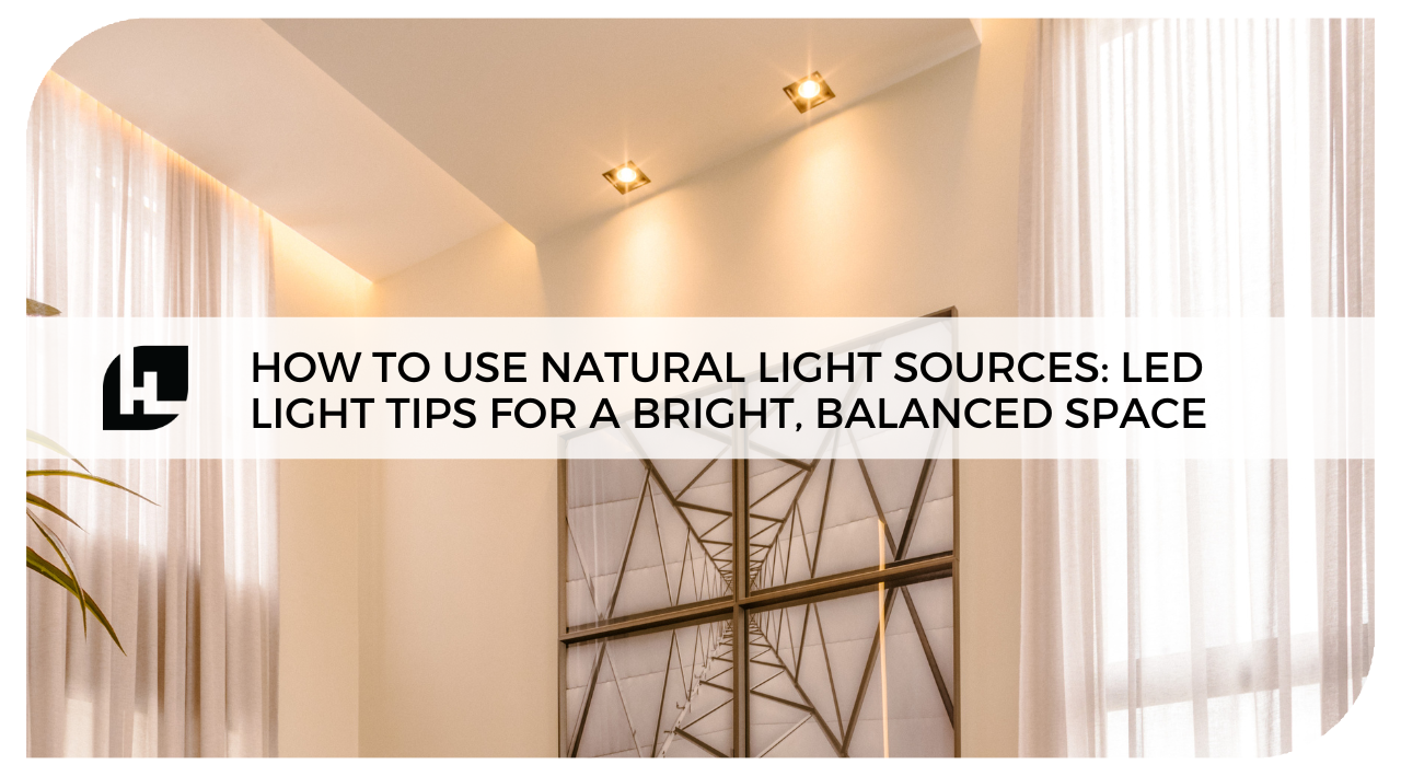 How to Use Natural Light Sources: LED Strip Light Tips for a Bright, B