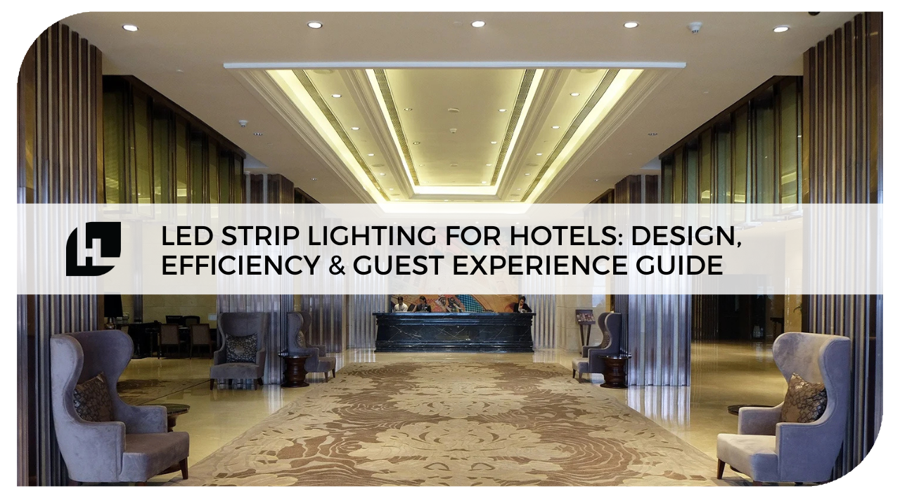 LED Strip Lighting for Hotels: Design, Efficiency and Guest Experience