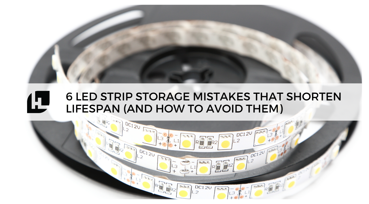 6 LED Strip Storage Mistakes That Shorten Lifespan (And How to Avoid T