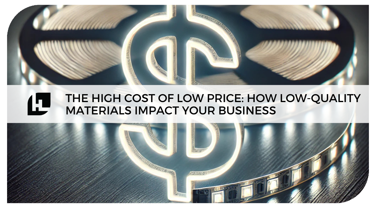 The High Cost of Low Price: How Low-Quality Materials Impact Your Busi
