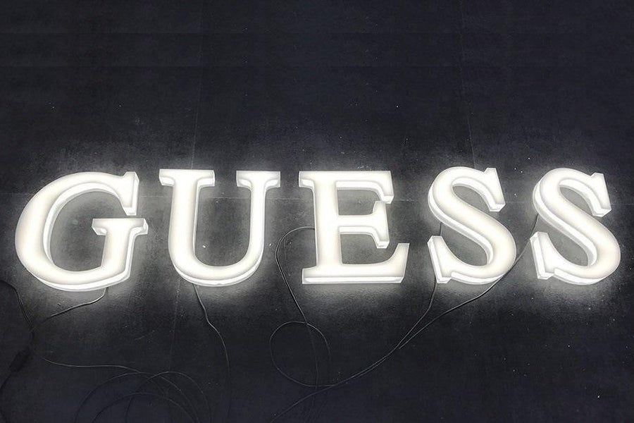 How to use LED Light Strips to Illuminate Acrylic Lettering and Signag