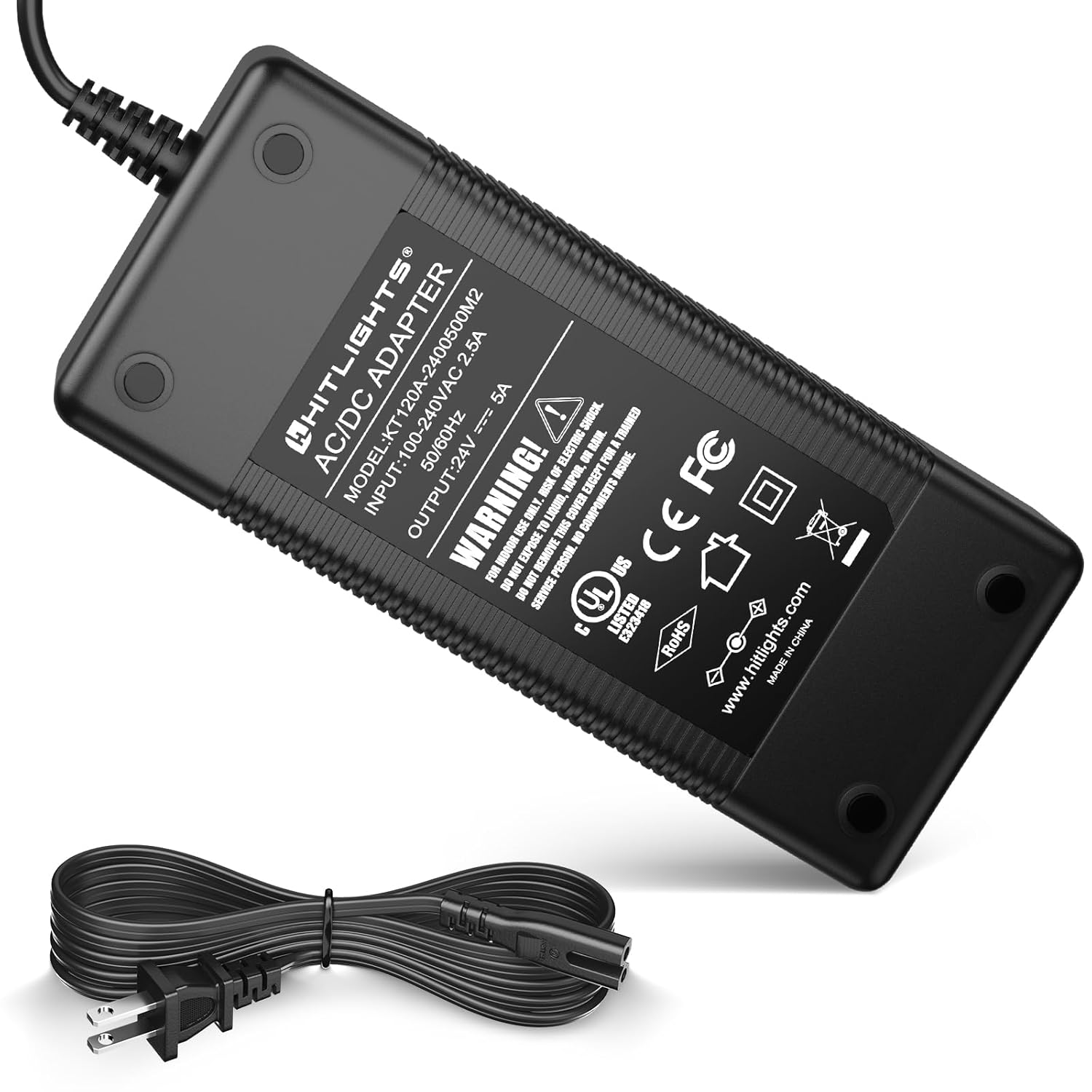120v Power Connectors IEC C14 To IEC C19 Power Cable 14AWG (15A